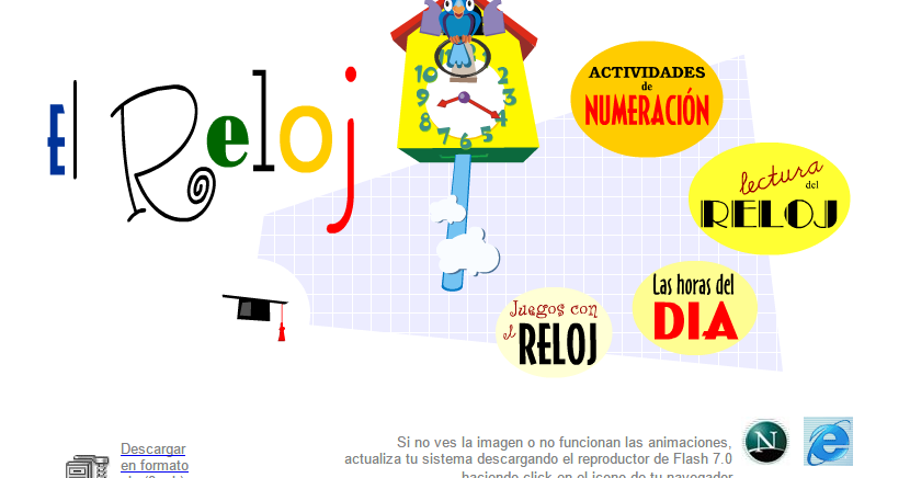 La pandilla de la ardilla: Para practicar: el reloj