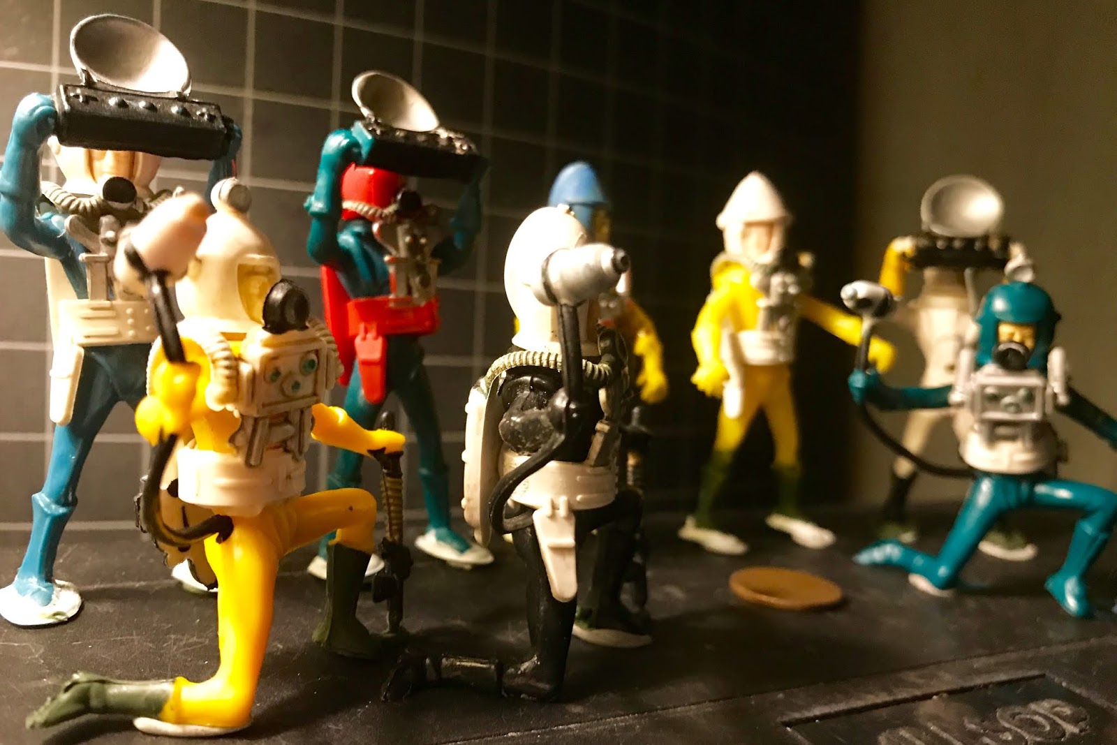 Space Garage: "Swoppet" Style Spaceman Figures by Marx, Britain's ...