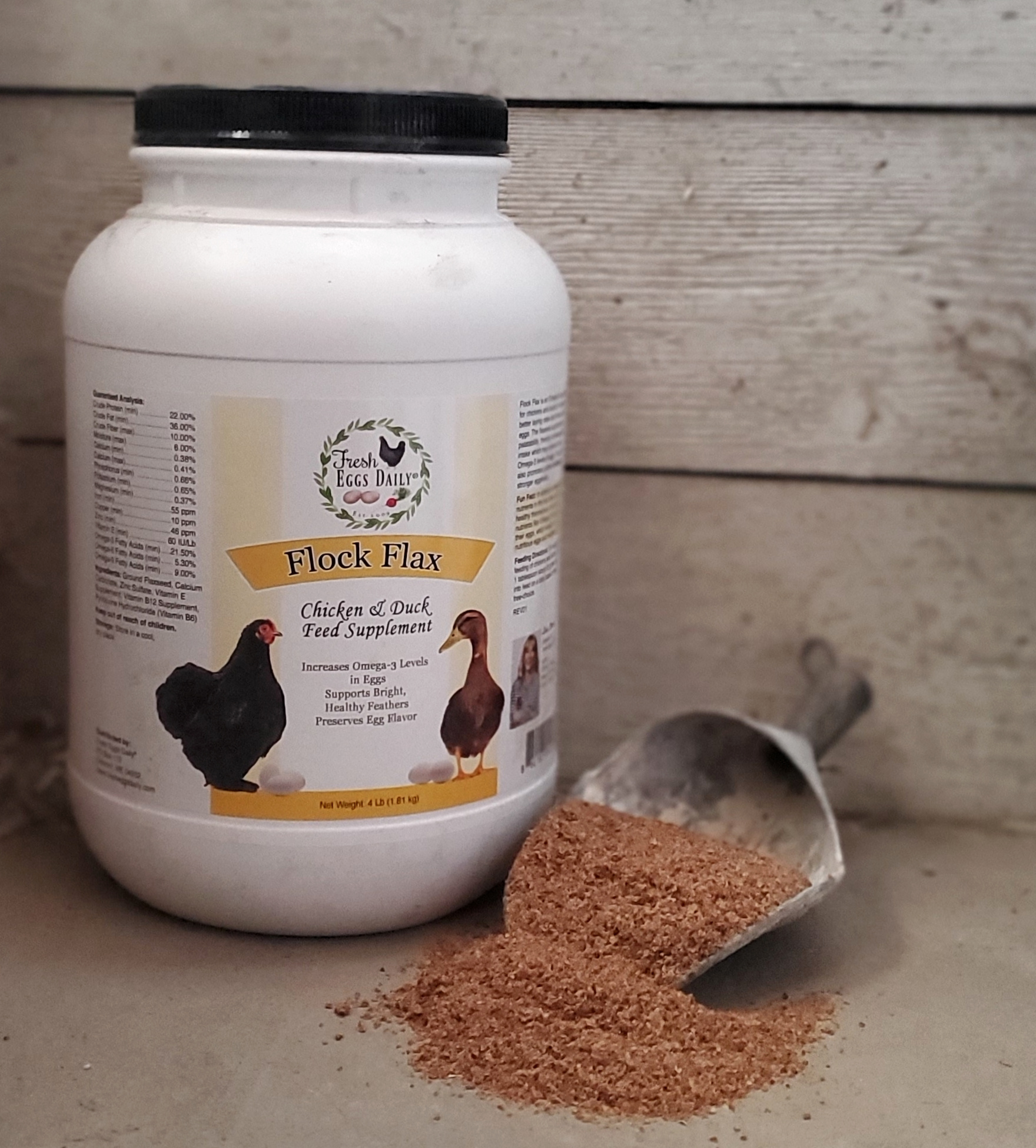 Benefits of Flax + Omega-3 for Chickens - Fresh Eggs Daily® with Lisa ...