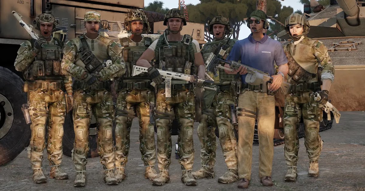 Arma 3 に 100 以上の新しいキャラクター (顔) を移植する ToH Characters MOD が v1.300 で女性キャラ ...