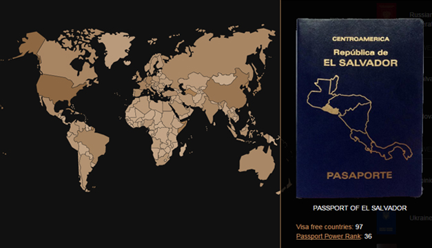 CUSCATLECOS-YES: ¿A qué países puede viajar sin visa un salvadoreño?