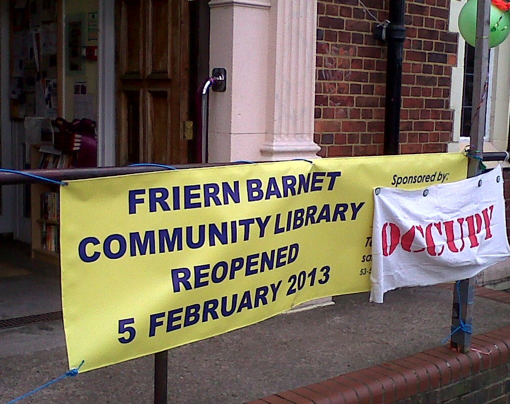 Broken Barnet: The Library that Lived: Victory for the people of Friern ...