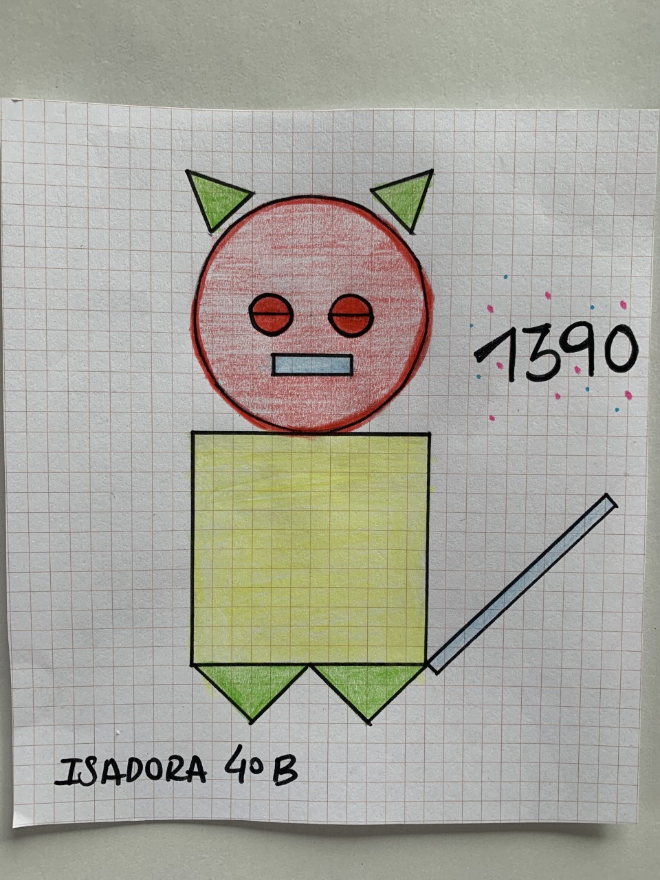 4º E.P. DEL COLEGIO PÚBLICO REY PELAYO (GIJÓN): DIA 17. ARTE CON NÚMEROS