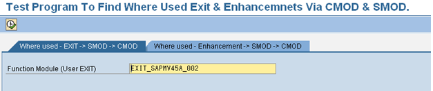 Sample Program On Implementing Customer Exit - Step-By-Step - SAP ABAP