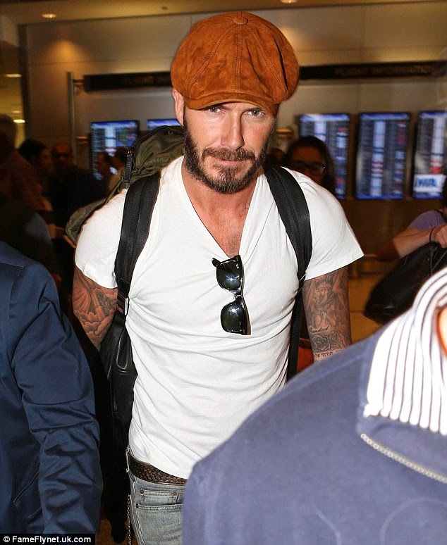 Wear It Like Beckham: David Beckham in Lock & Co. Hatters