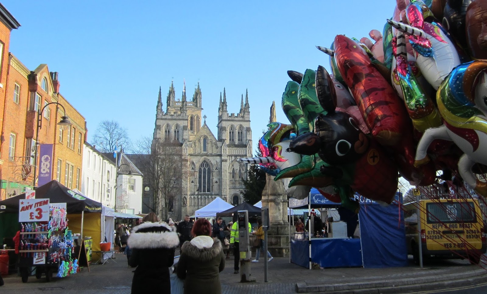 Walking The Peak: Selby Christmas Market 2019