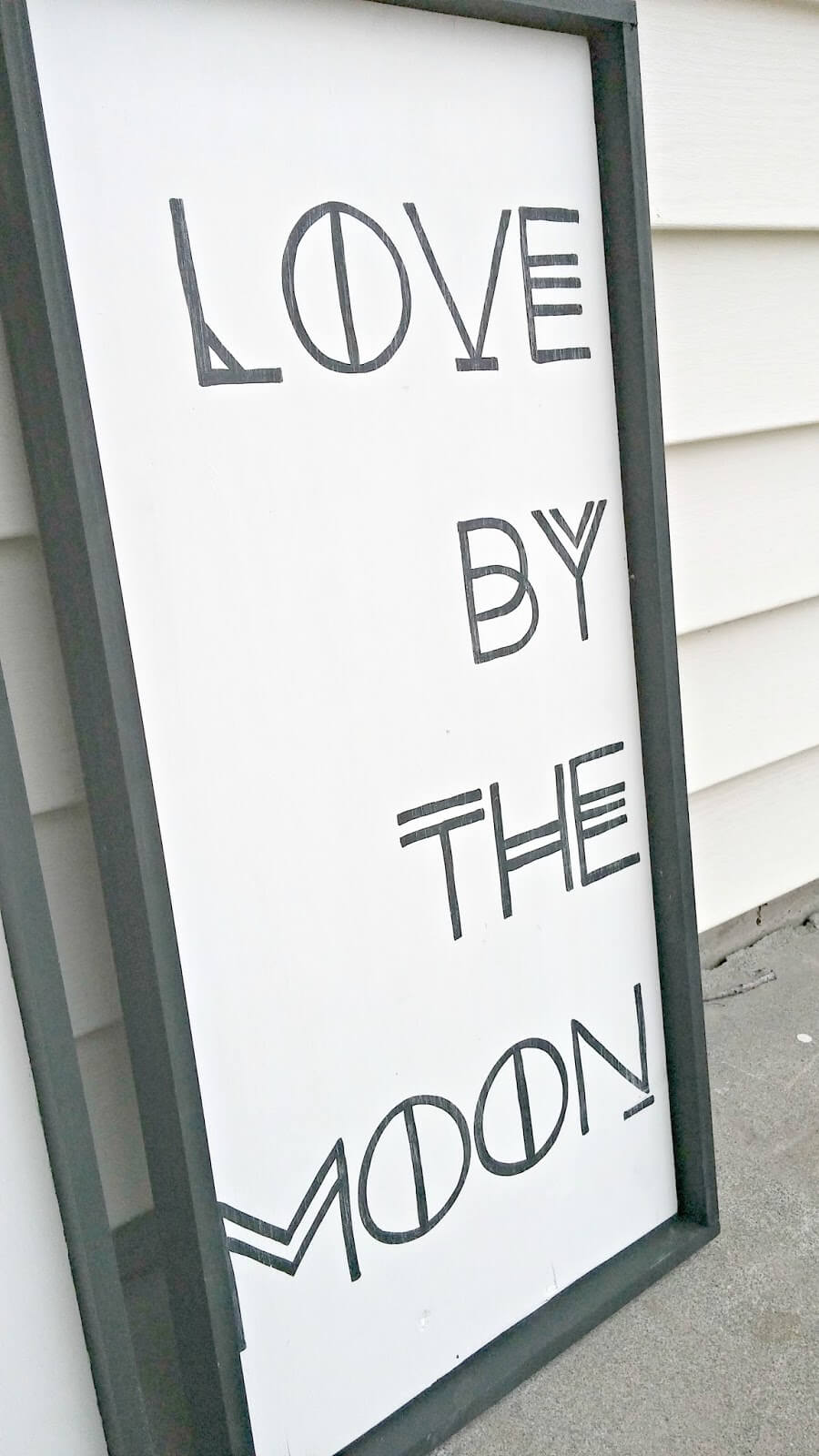 DIY Inspirational Quote Sign - Little Vintage Cottage