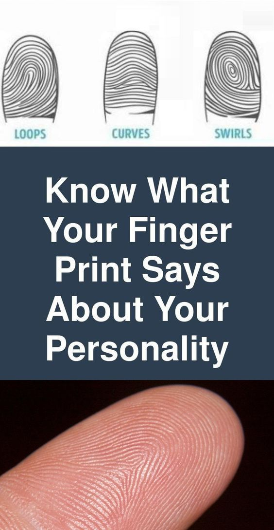Know What Your Fingerprint Pattern Says About Your Personality ...