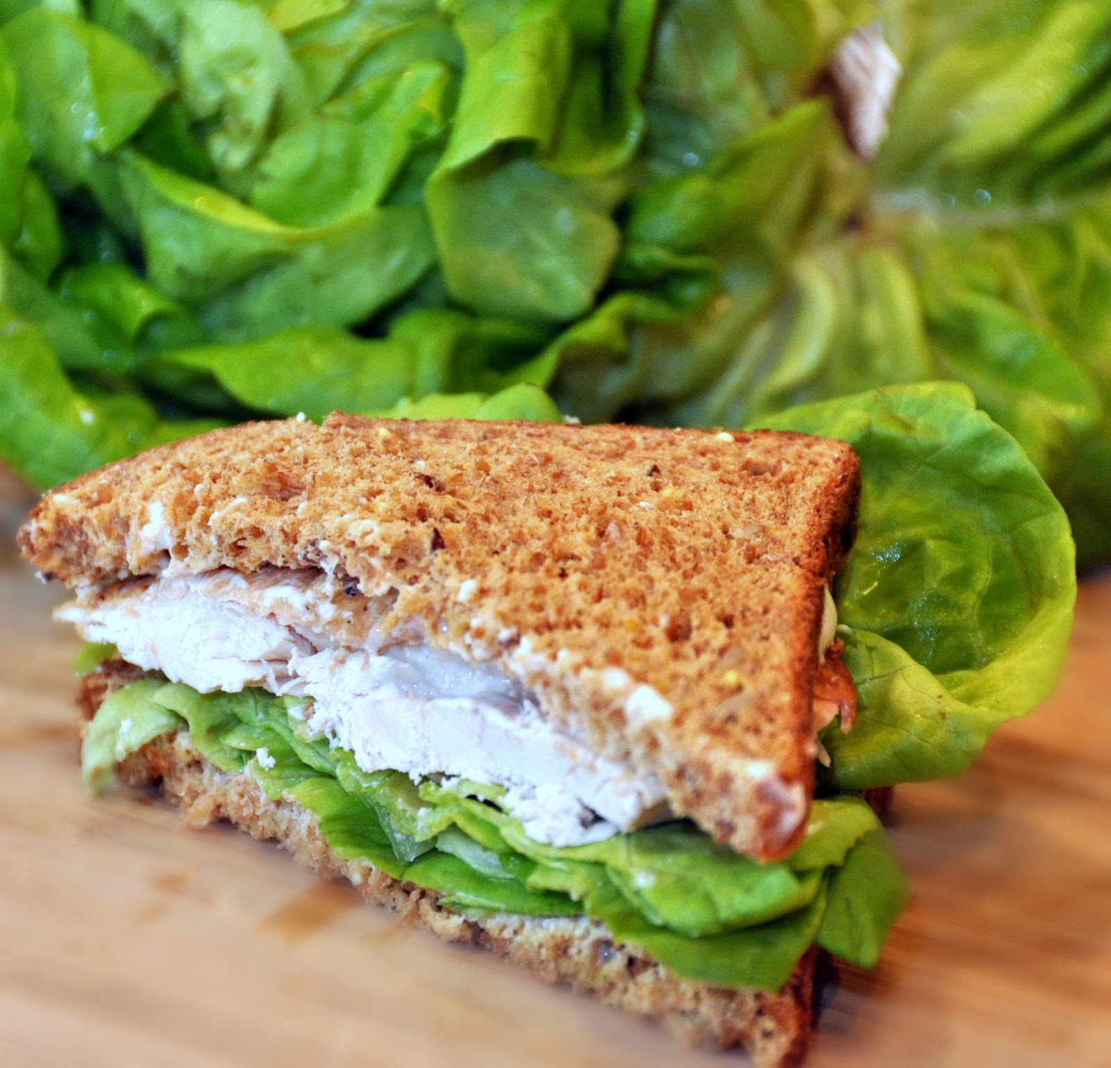 deliciously organized: go-to meals: buttery chicken sando