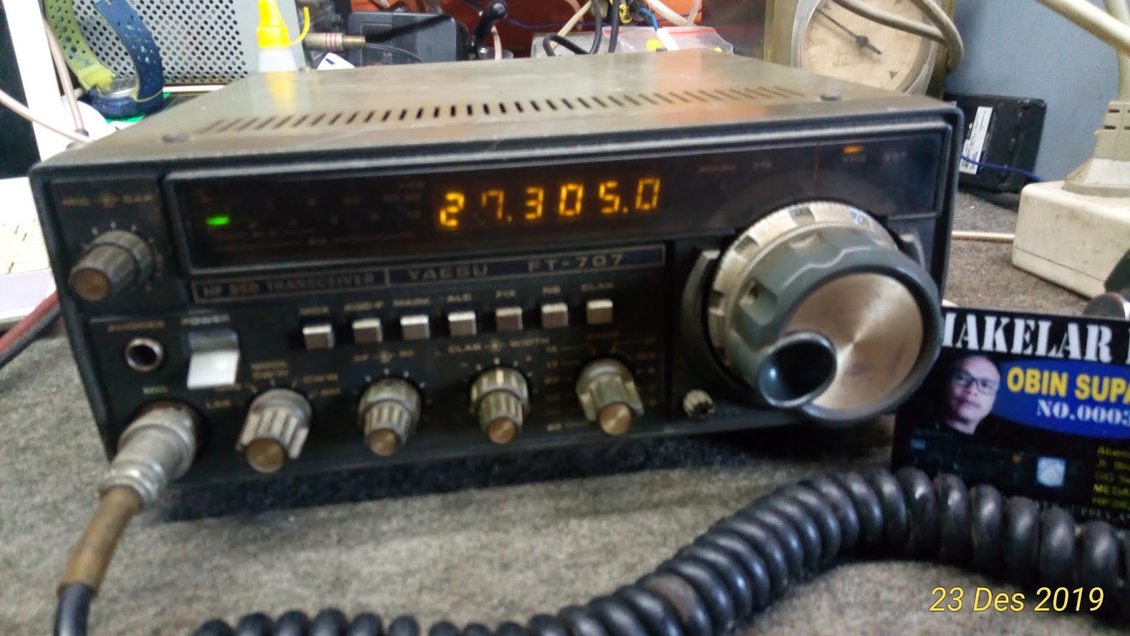 OBIN RADIO: Yaesu FT 707 sold out
