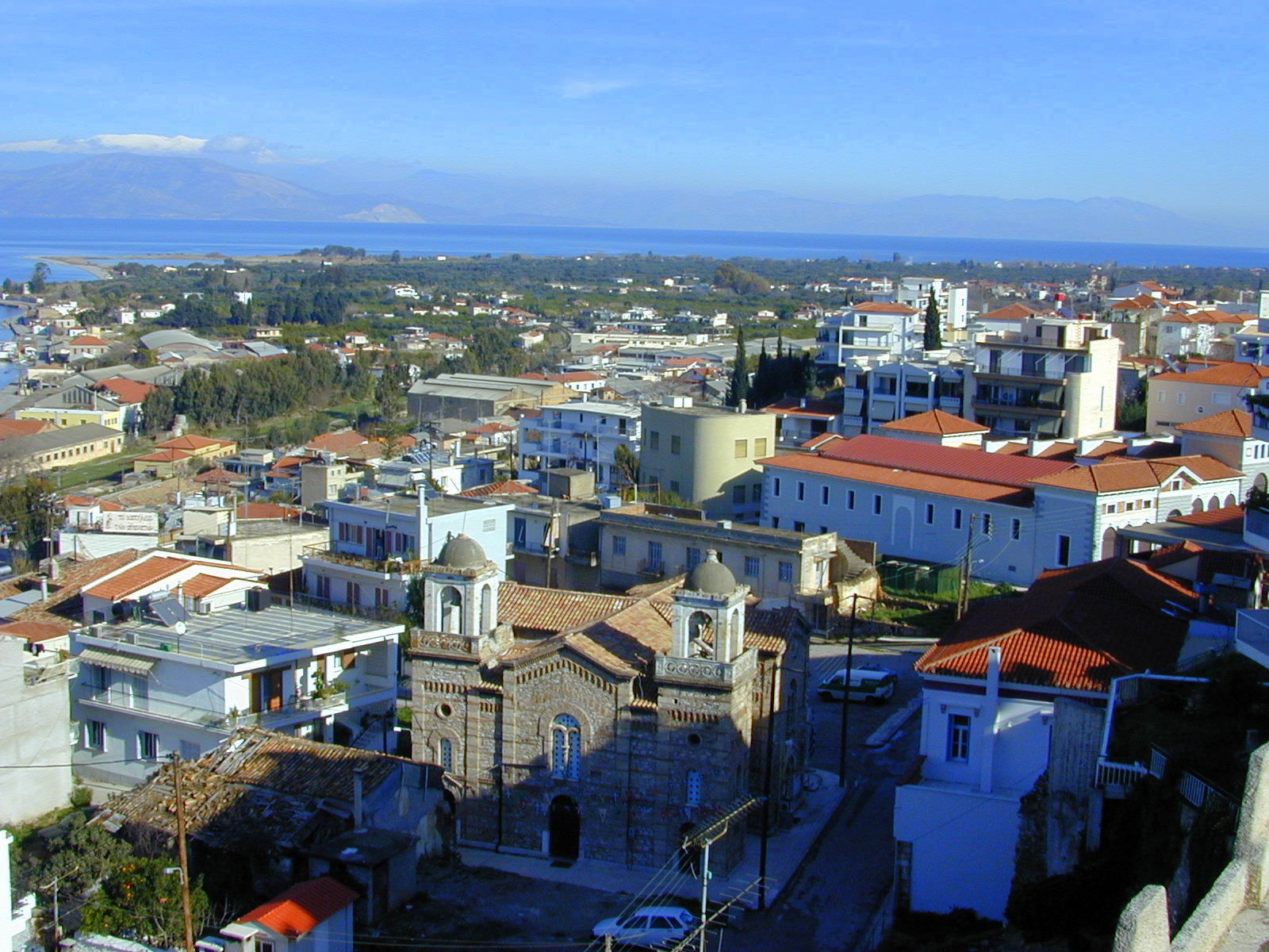 Our Travels, Temples, and Theaters: Aigio, Greece, December 2000