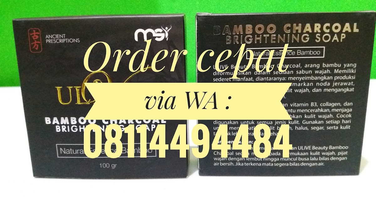 Sabun Bamboo Charcoal MSI Makassar
