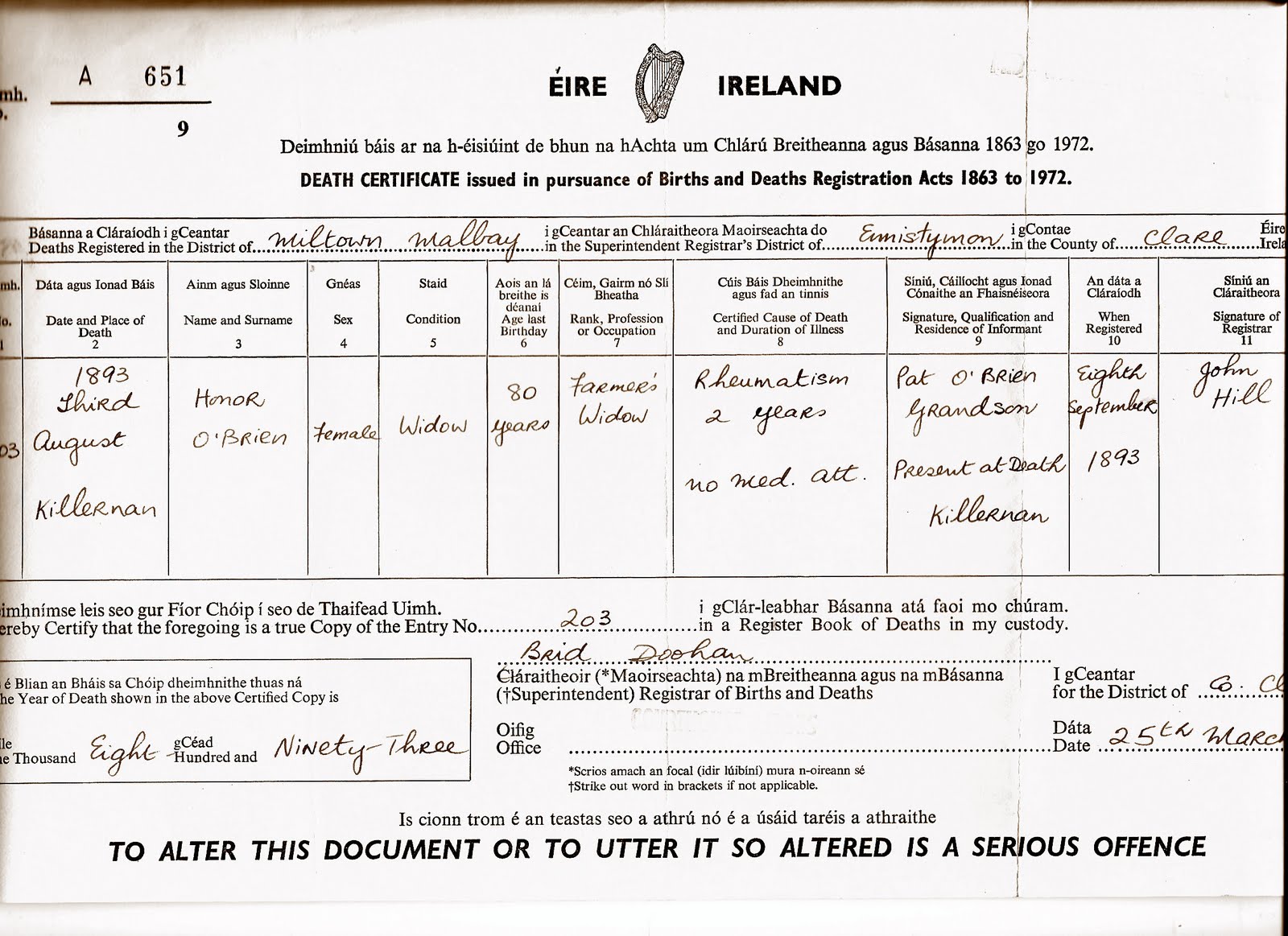 The Write Way: The Harp