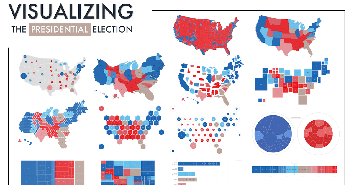 14 Ways to Visualize the Presidential Election - The Flerlage Twins ...