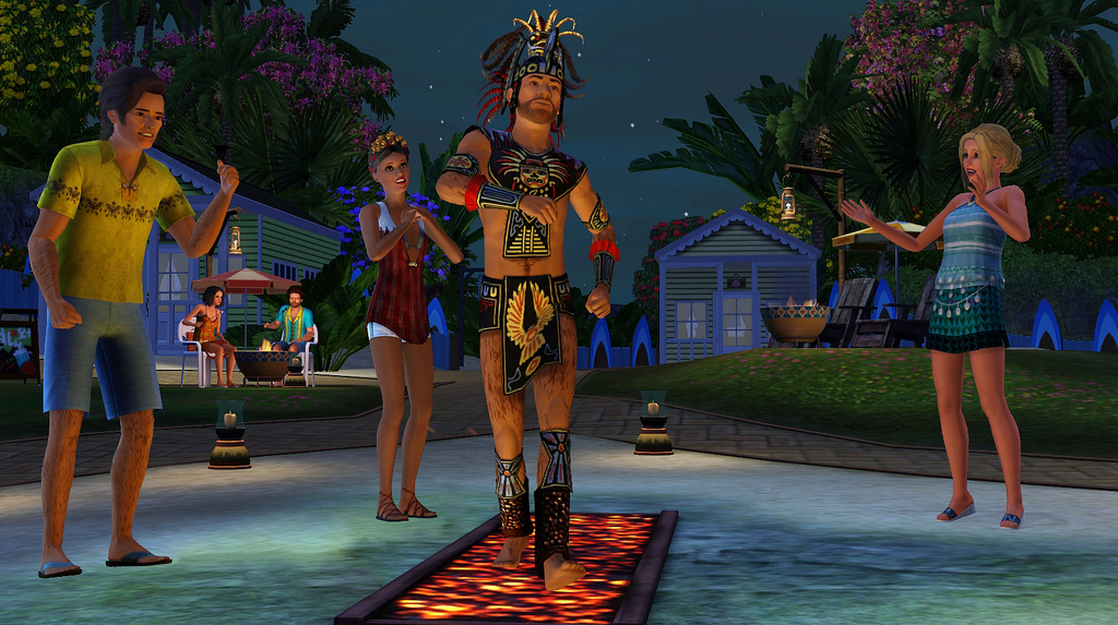 Paquete "Disfraces de Carnaval" (Origin) - Aventura en La Isla - Sims ...