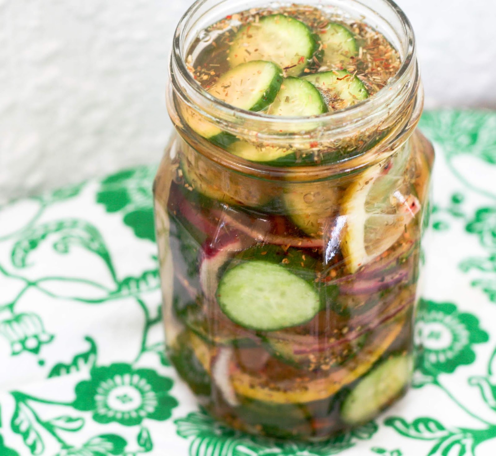 Lemon-Ginger Tea Quick Pickles – Coconut & Lime