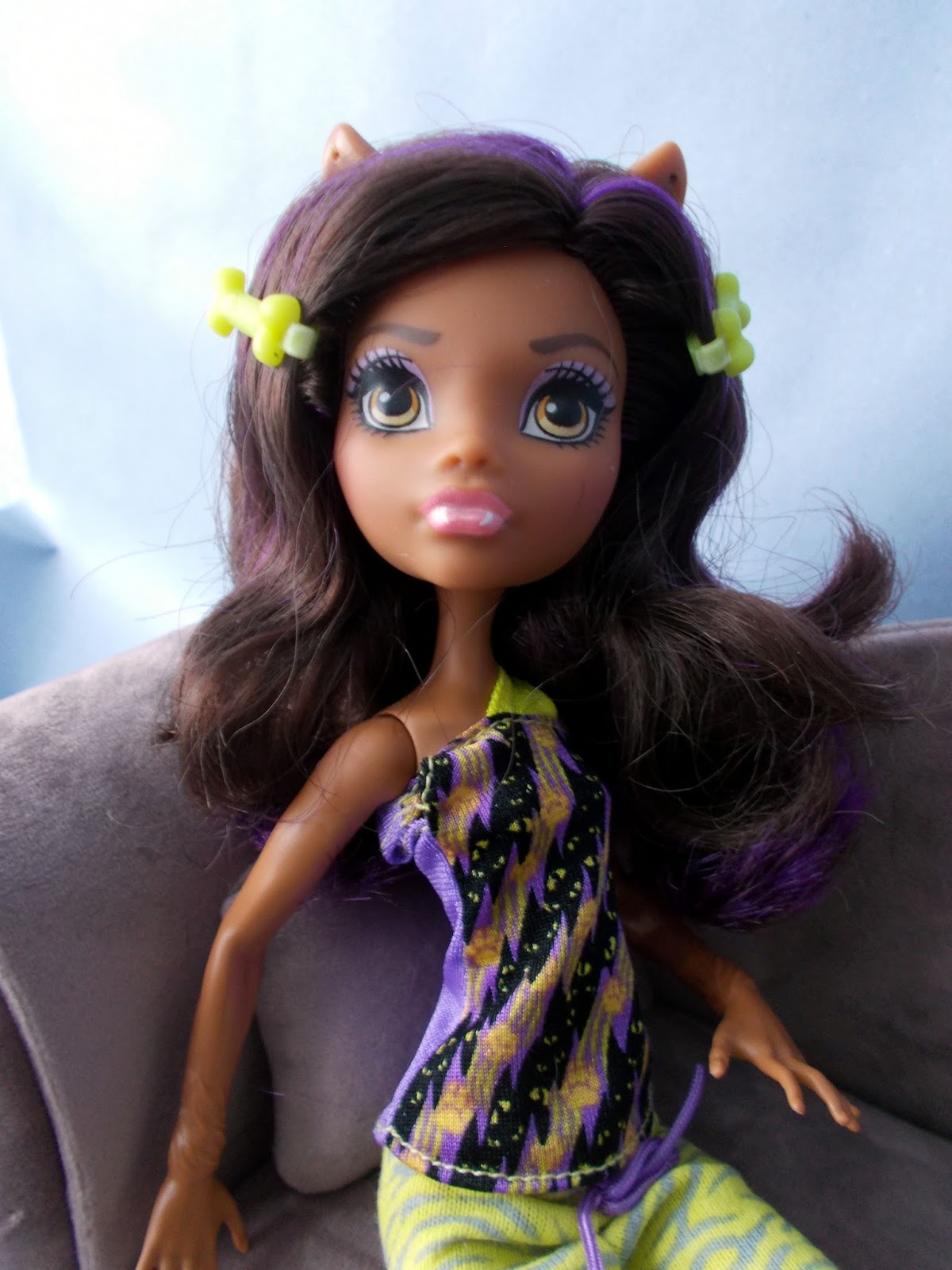 Calaminthes Clawdeen & Fashiondoll Friends: Nighties 2018 and a small story