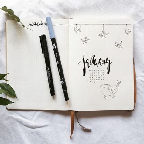Bullet Journal: 10 ideias de Capas para Janeiro - BLOG ALINE RIBEIRO