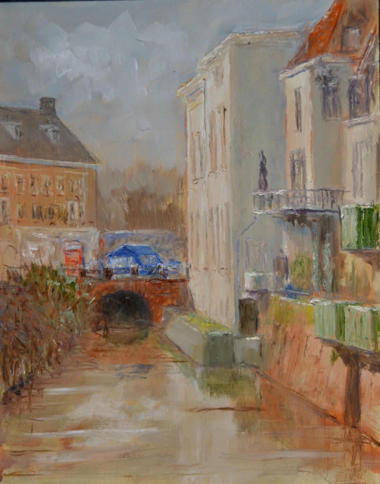 jan baggen: Berkel overwelving in Zutphen