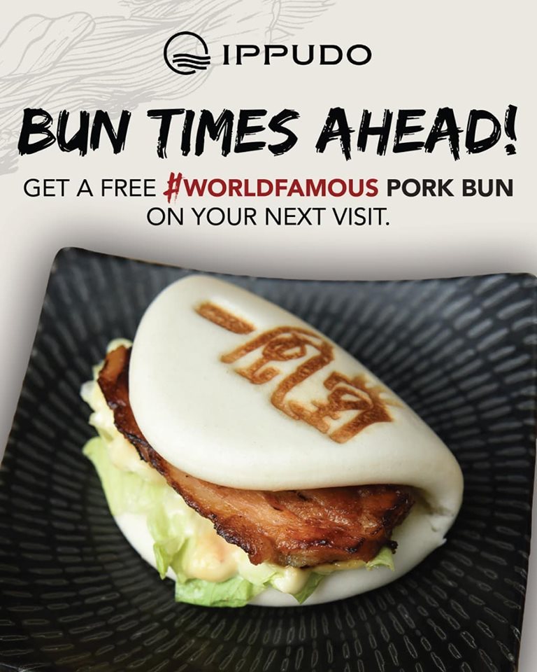 Manila Shopper: Ippudo Bun Times Ahead Promo: til July 2019