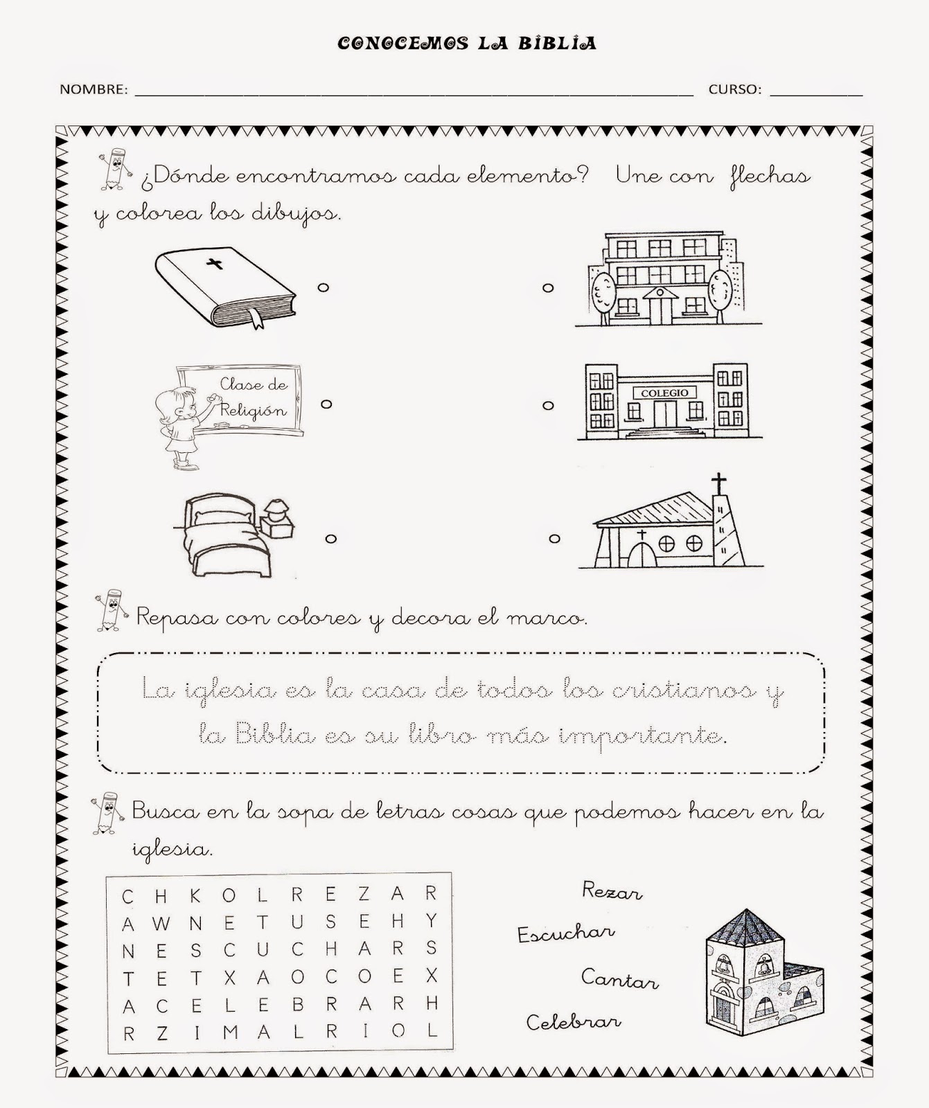 Educar con Jesús: Conocemos la Biblia