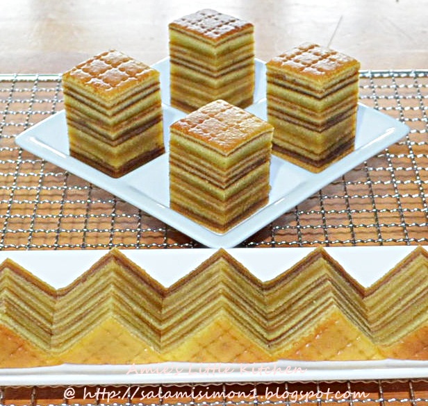 Mari Belajar Buat Kek Lapis Untuk Hari Raya - Amie's Little Kitchen