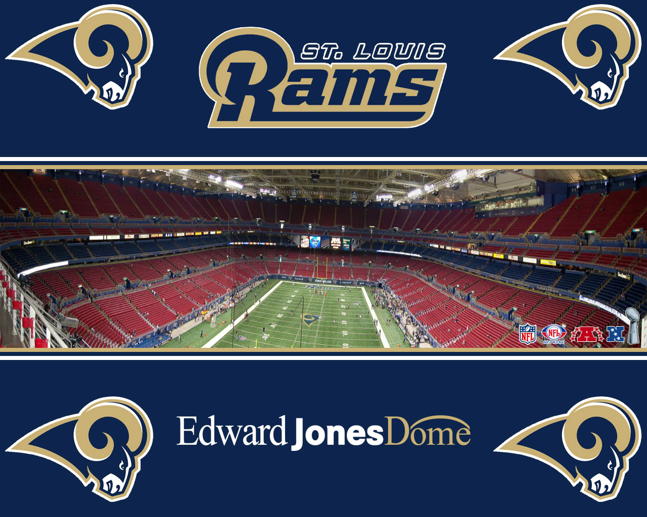 History of All Logos: All St Louis Rams Logos