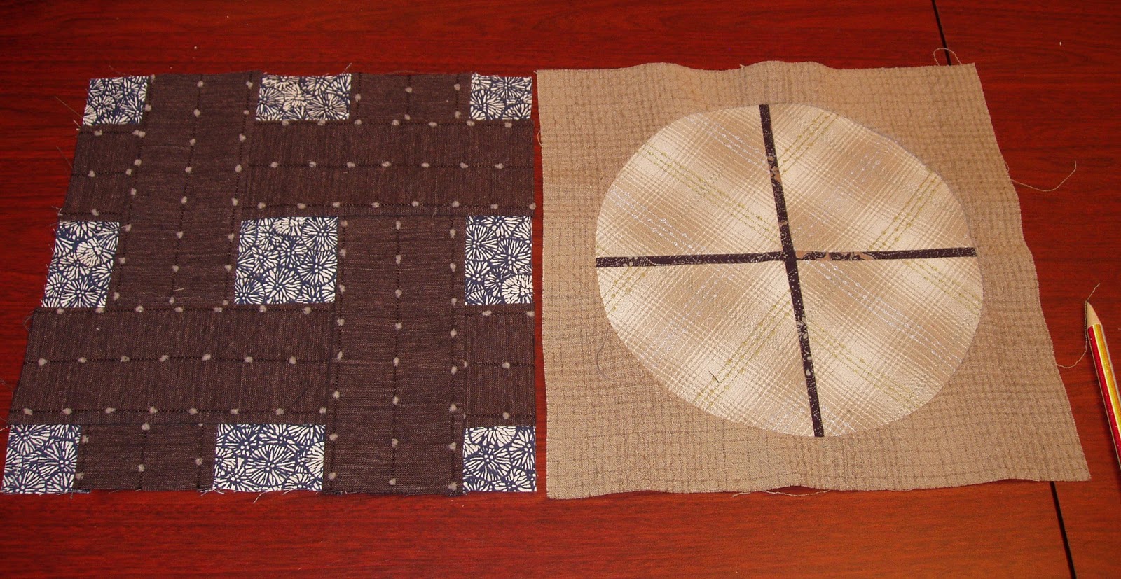 sashiko and other stitching: Japanese Quilt Blocks course - part 2