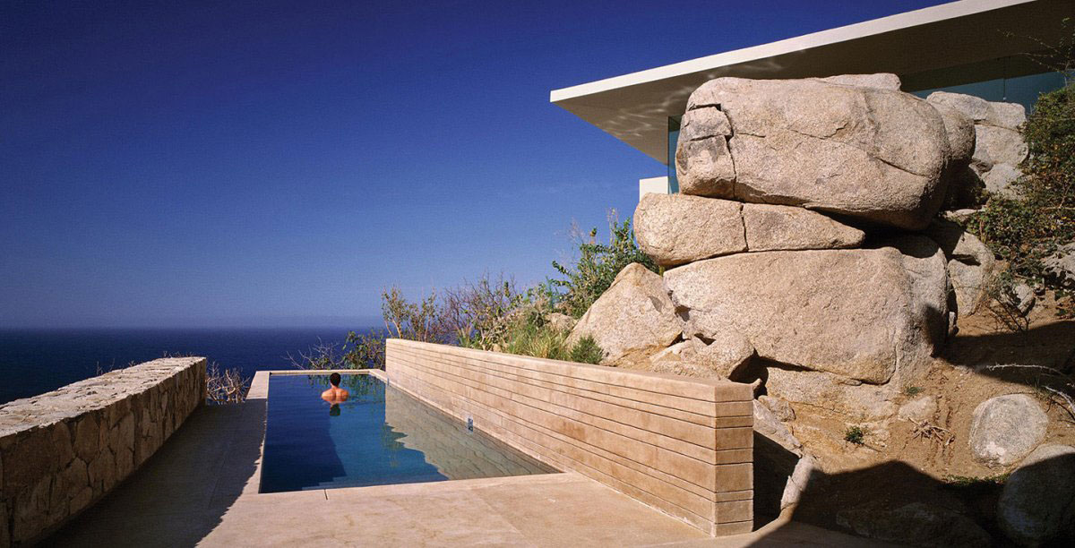 Neo arquitecturaymas: Arquitectura en las rocas. Casa Finisterra