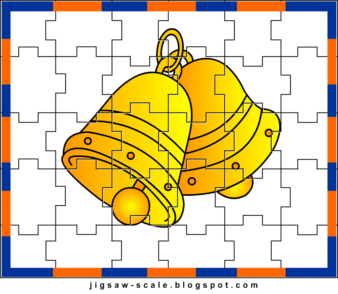 Printable Jigsaw Puzzle for kids: Bell Jigsaw