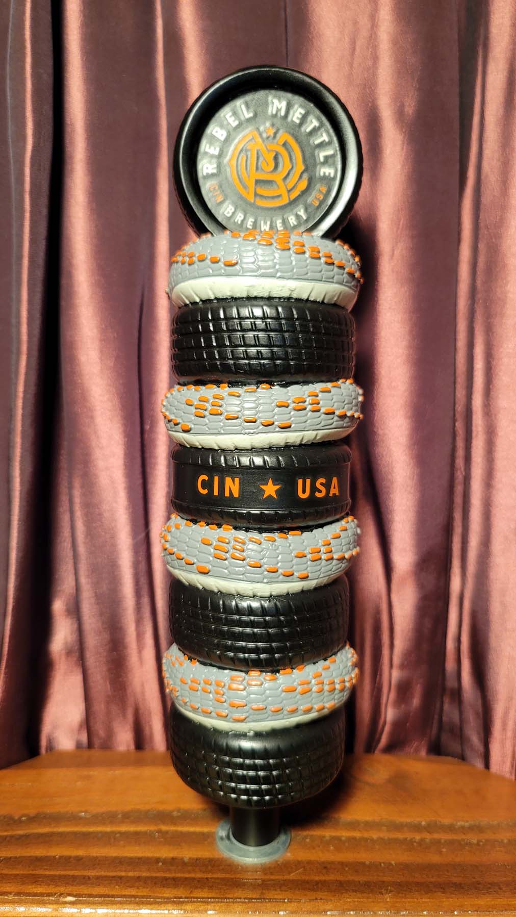 Tap Handle #773: Rebel Mettle: Hot Rod