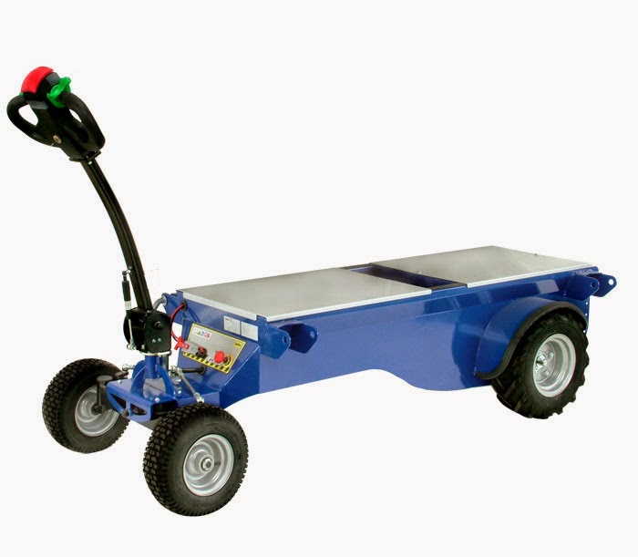 Electric flatbed carts Zallys made in Italy: Electric powered flatbed ...