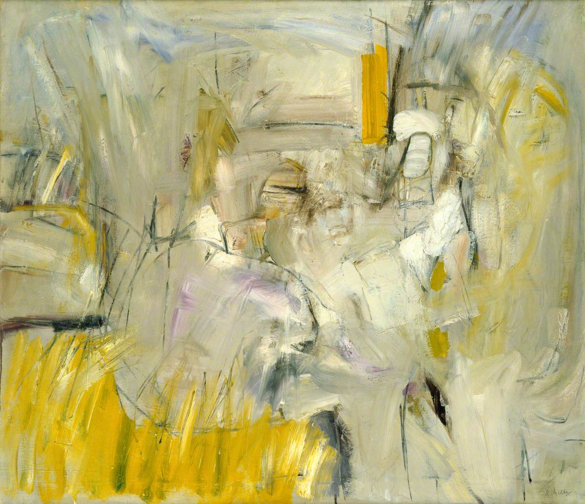 Spencer Alley: Abstracted Topography (Paint)