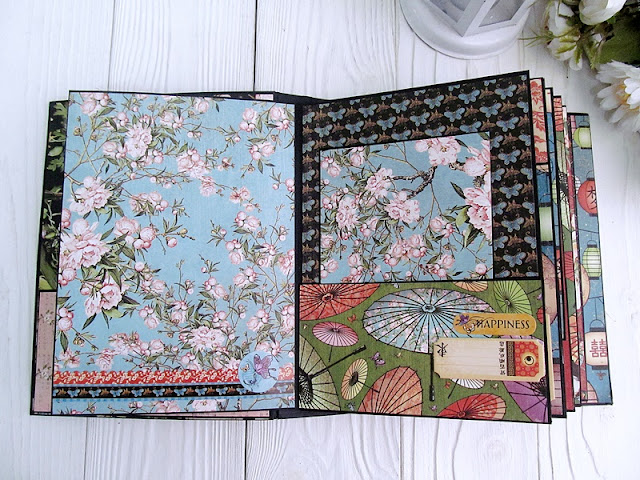 Kalalayaa's Art Stuido: Graphic 45 - Bird song scrapbook album