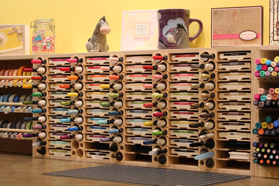 Stamp-n-Storage! Perfect Craftroom Organization!