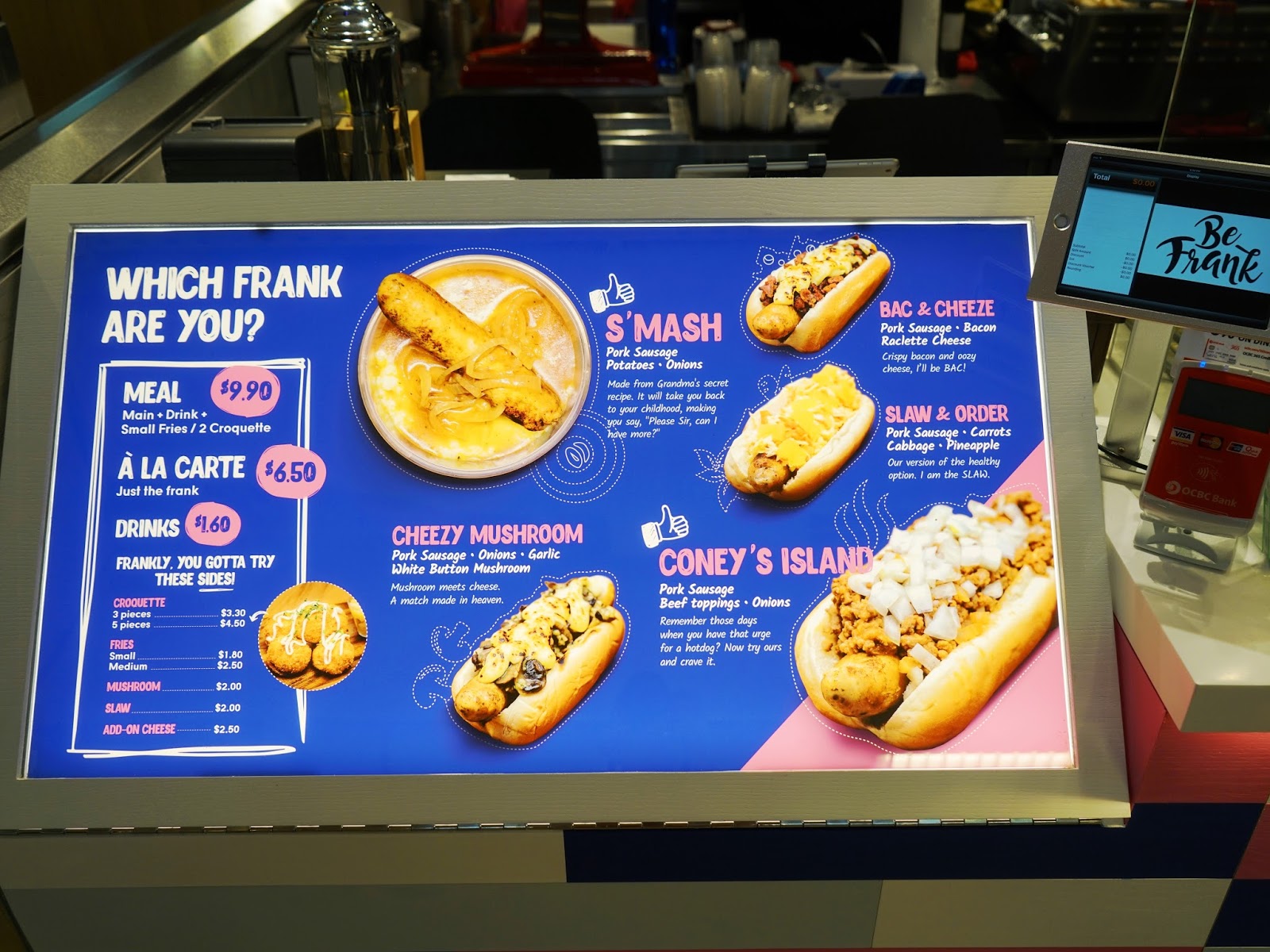 PinkyPiggu: Be Frank Hotdogs @ Orchard Paragon ~ Gourmet Hotdogs With A ...