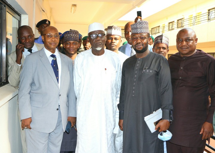 Pictures as: Newly appointed Ag. IGP, Alkali Baba Usman was at the ...