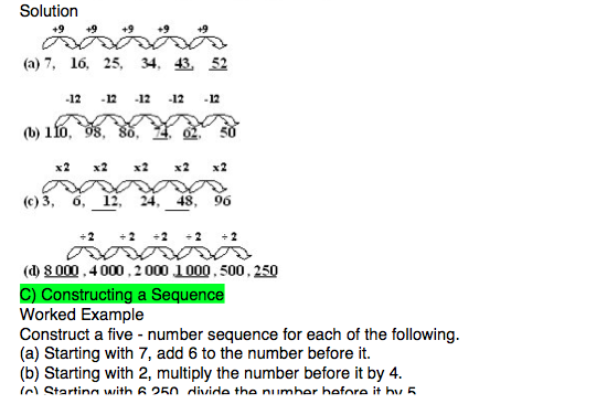 Form 1 - Short Notes ~ Math 4SB