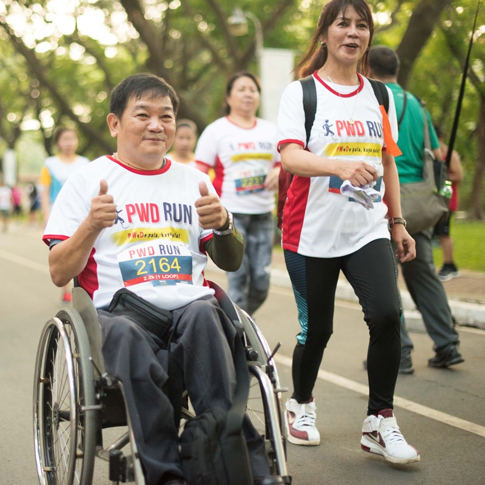 Bicolano Penguin: PWD FUN RUN: PWeDe Pala