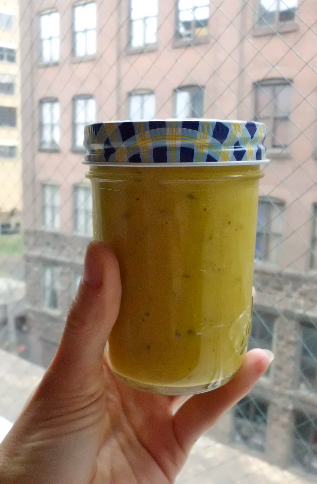 urban vegan: build-a-salad workshop and mango mustard dressing recipe