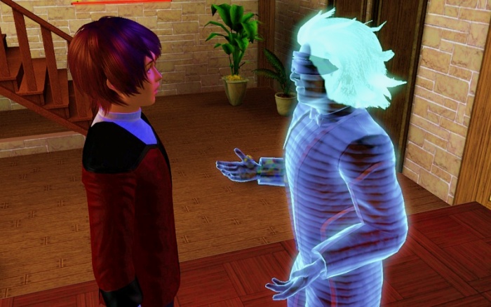 Los Sims de Ana: Dylan and Emit