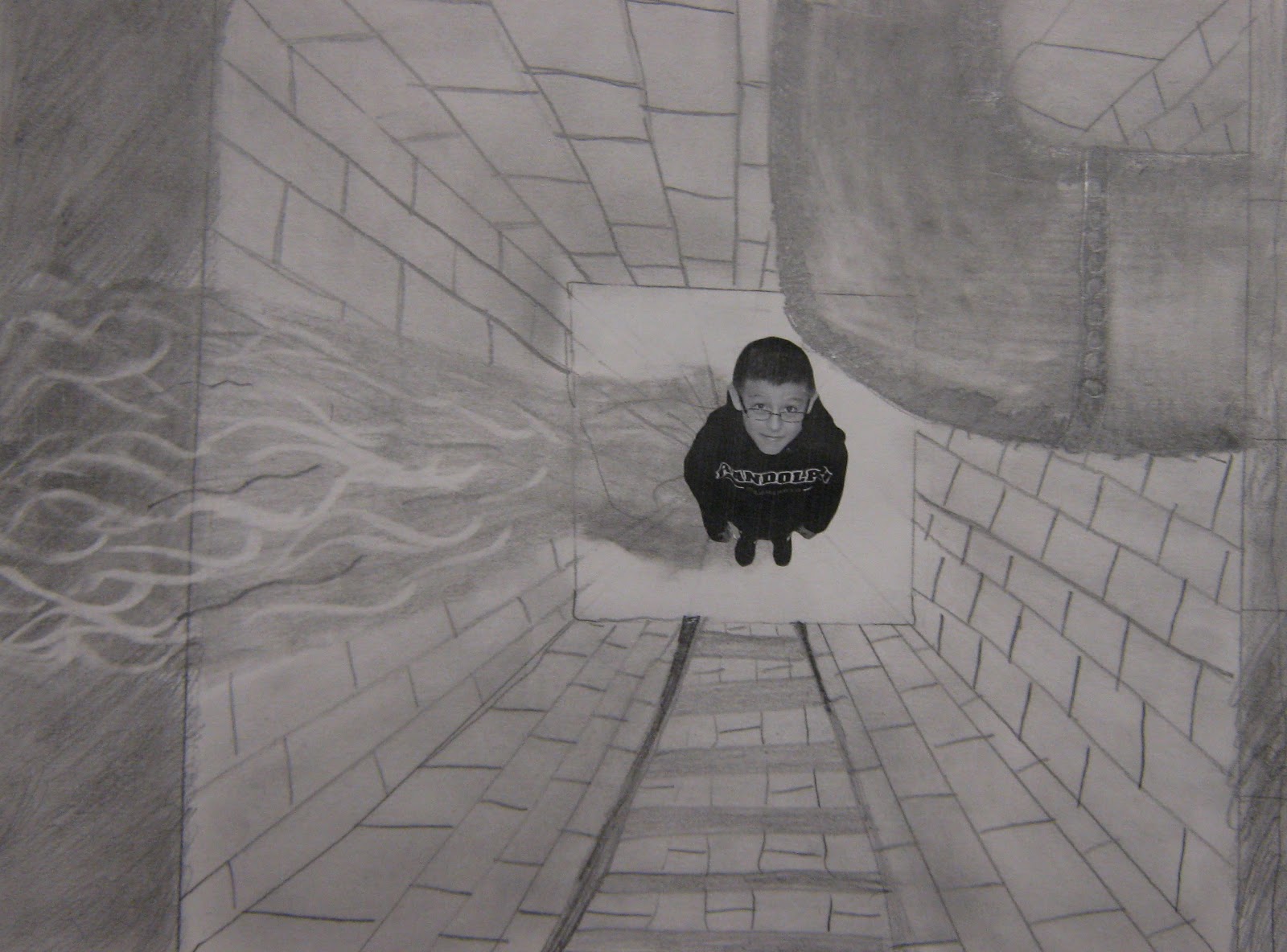 Art in the Middle...school: Stuck in a Hole