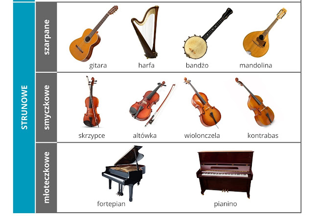 Nauka na odległość: Instrumenty strunowe smyczkowe