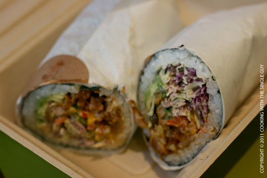 Cooking With The Single Guy: Sushirrito in San Francisco