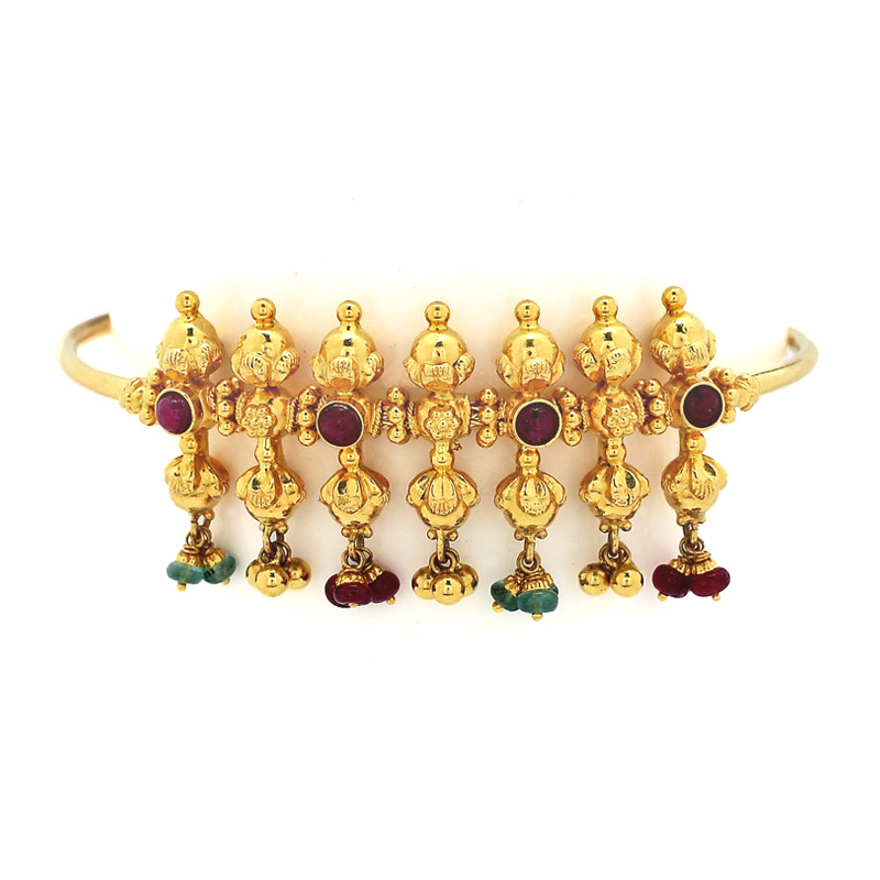 Indian Jewellery and Clothing: Different designs of armlets..