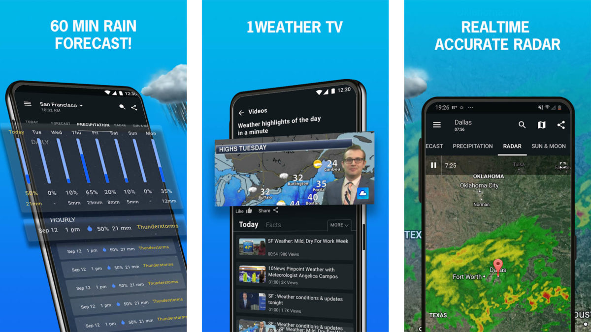 Weather app is one of the best weather apps on mobile