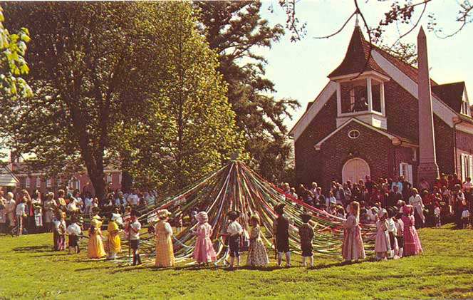 POSTCARDY: the postcard explorer: Old Dover Days Maypole Dancing ...