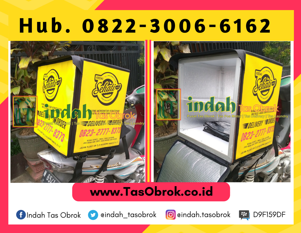 Jual Tas Obrok, Jual Tas Delivery Makanan, Jual Saddle Bag