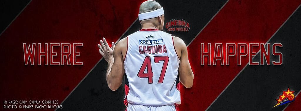 Mico Halili: PBA Fan Art - San Mig Coffee, Ginebra, Manila Clasico and ...