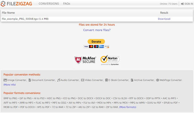 Easy Convert Files: How To Convert png file to tga file